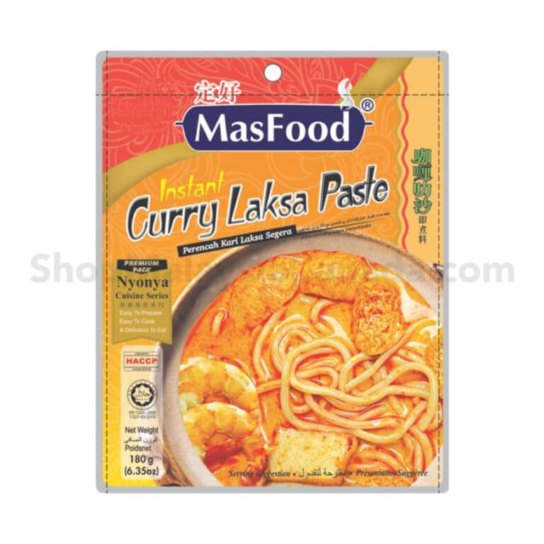 MasFood Curry Laksa Paste - Shop Malaysia
