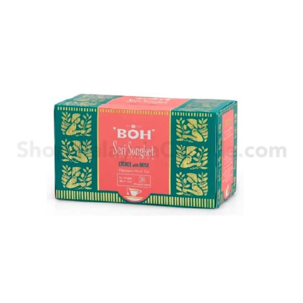 BOH Seri Songket Lychee with Rose/Fruit Tea Lychee with Rose - 2g x 20 ...