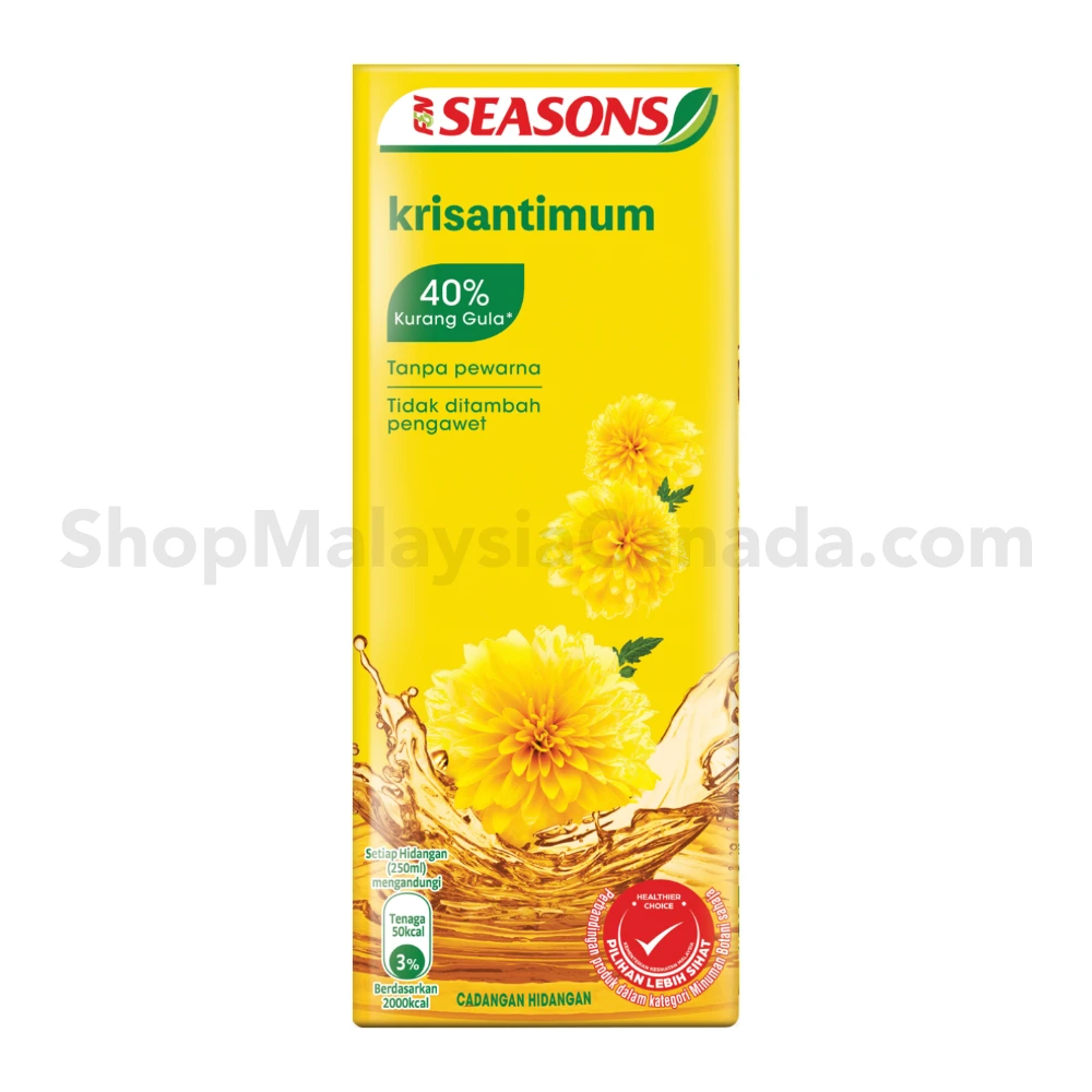 F&N Seasons Chrysanthenum - 250ml x 6packs - Shop Malaysia