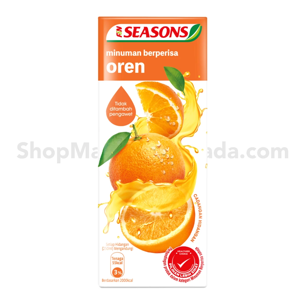 F&N Seasons Orange - 250ml - Shop Malaysia